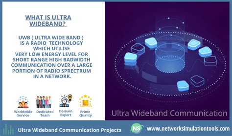 Ultra Wideband Communication Projects No 1 Support Network Simulation Tools