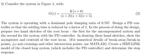 Consider The System In Fig Figure Problems Chegg