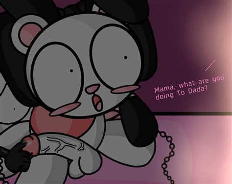 Rule 34 1boy 2girls Anthro Bears Bunnysuit Caressing Penis Chained
