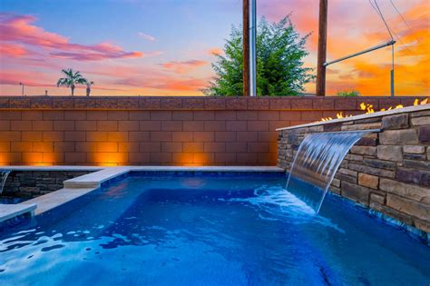 Pool Waterfalls Types Costs And Design Ideas