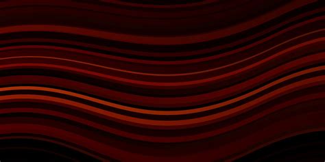 Dark Orange Vector Texture With Wry Lines 5869850 Vector Art At Vecteezy