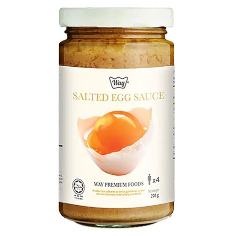 Way Premium Salted Egg Sauce 200 G Central Market Really Into Food