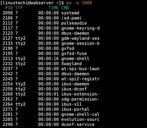 20 Ps Command Examples To Monitor Linux Processes