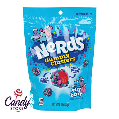 Nerds Gummy Clusters Very Berry 6ct Pouches
