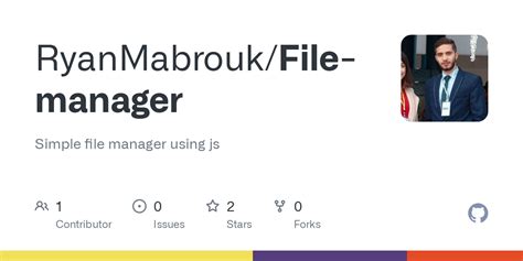 Github Ryanmabrouk File Manager Simple File Manager Using Js