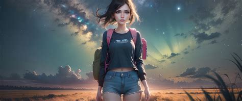 3440x1440 Anime Girl Solo Trek Ultrawide Quad Hd 1440p Hd 4k