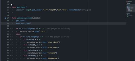 The Idle Animation Wont Play When Movement Stops Help Godot Forum