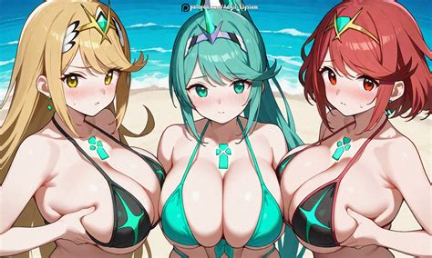 Aegis Elysium Mythra Xenoblade Pneuma Xenoblade Pyra Xenoblade Nintendo Xenoblade