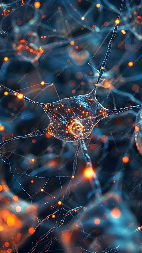 Premium Photo Digital Synaptic Network Illustration In Abstract