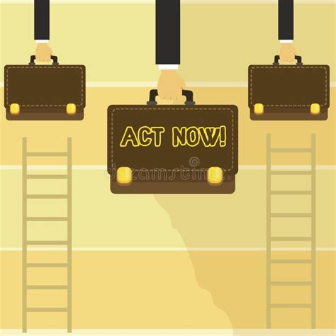 Word Writing Text Act Now Business Concept For Do Not Hesitate And Start Working Or Doing Stuff