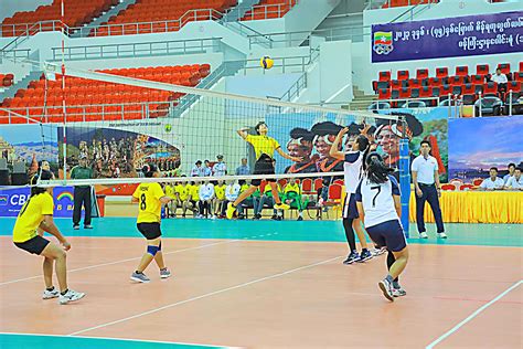 ဝန်ကြီးဌာနပေါင်းစုံ ဘော်လီဘော အမျိုးသား အမျိုးသမီး ပြိုင်ပွဲ တတိယလုပွဲ ပွဲစဉ်များဆက်လက်ကျင်းပ