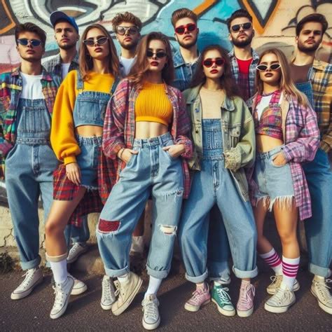 90s Fashion Trends 1990s Outfits