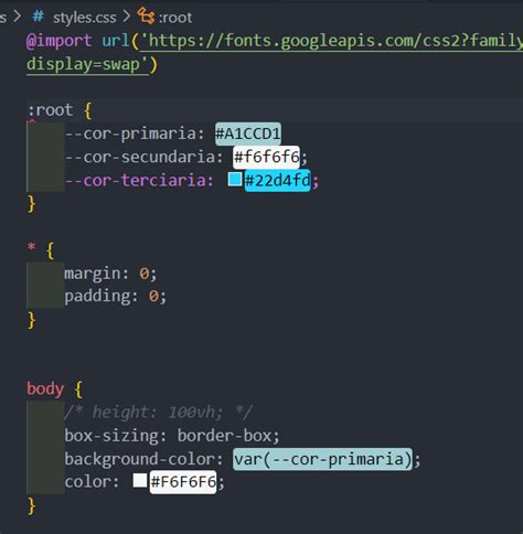Variáveis Não Estão Funcionando Html E Css Cabeçalho Footer E Variáveis Css Alura Cursos