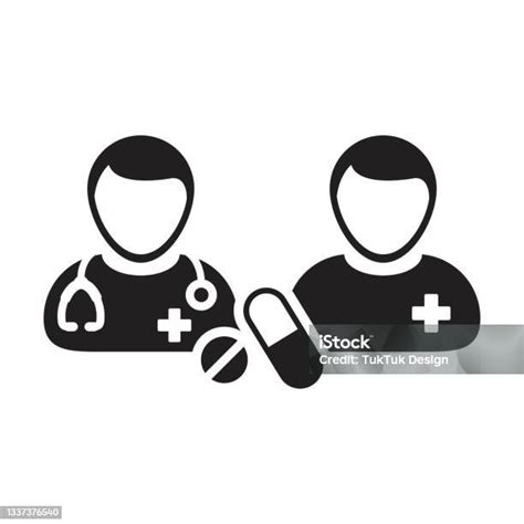 글리프 픽토그램에서 치료 및 상담을위한 알약과 태블릿 환자 벡터와 의료 아이콘 의사 에 대한 스톡 벡터 아트 및 기타 이미지 Healthcare