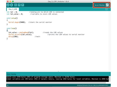 Light Dependent Resistor Little Bird Guides