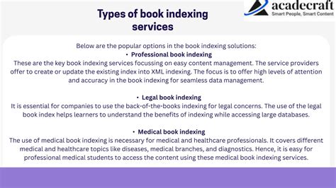 Book Indexing Servicespptx