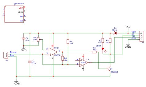 Rain Detection Module Resources Easyeda