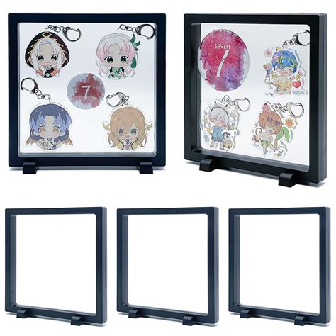 Amazon Ouxee ラバーストラップ アクリルキーホルダー 収納 ディスプレイスタンド 5個セット ディスプレイケース 台座付き ほこり対策 汚れ防止 耐久性 おしゃれ 鑑賞