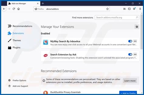 InboxAce Toolbar Simple Removal Instructions Search Engine Fix Updated