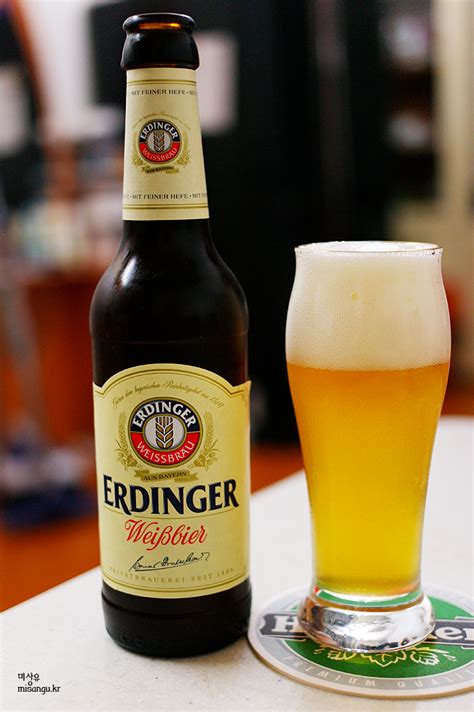 [맥주리뷰]향기가 좋은 독일 밀맥주 에딩거 바이스 비어 Erdinger Weissbier by 미상유 : 네이버 블로그