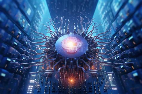 Technology And Engineering Concept Artificial Intelligence Ai Machine Learning Big Data