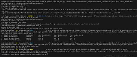 Cant Run A Test Pipeline Inside A Container On A Jetson Using Ssh Deepstream Sdk Nvidia