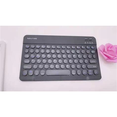 10 Inches Rechargeable Bluetooth Keyboard With Bluetooth Mouse Lazada Ph