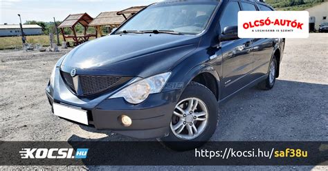 Eladó használt SSANGYONG ACTYON SPORTS 2.0 Xdi, Mályi, Borsod-Abaúj ...