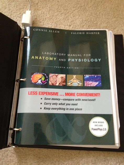 Laboratory Manual For Anatomy And Physiology Allen Connie Harper