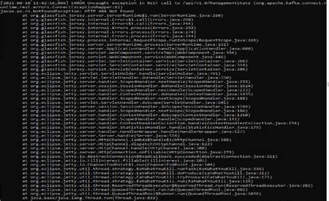 removing specific error from connector log r apachekafka