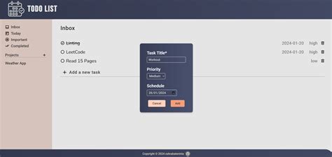 Github Zahrabateniniatodo List Advanced To Do List Using Webpack
