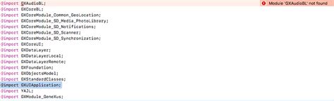 Genexus15 Genexus 15 U10 En Ios Sale Error No Module Gxaudio Found Stack Overflow En Español