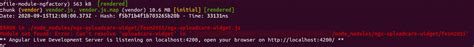 Angular 9 Compatibility Issue 50 Uploadcare Ngx Uploadcare Widget