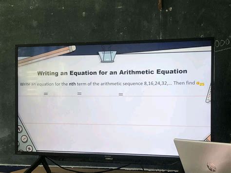 Write An Equation For The Nth Term Of The StudyX