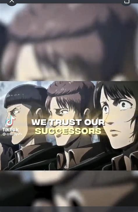 Poor Anime Onlys Praising The Storys Consistency Regarding Erwin Eren And The Yeagerist Should