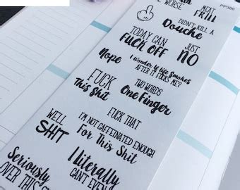 Adult Sex Stickers Etsy