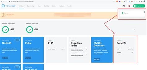 Convert Cyber Panel To CloudLinux OS And Install CageFS