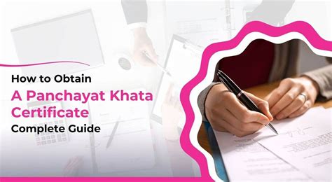 How To Obtain A Panchayat Khata Certificate Complete Guide