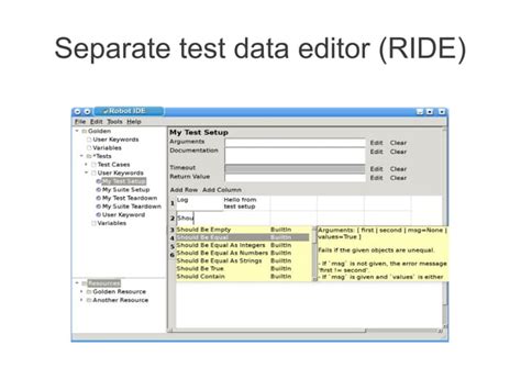 Slides Acceptance Test Driven Development Using Robot Frameworkpdf