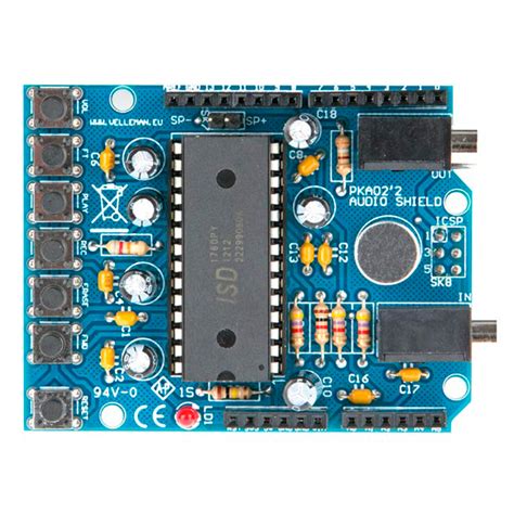 Modulo Arduino Audio Shield Ka02 Arduino Raspberry Pi Kit