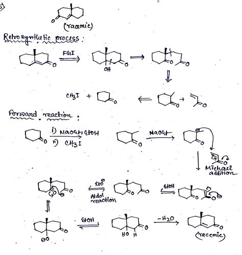 Solved 7 Provide A Reasonable Synthetic Route To Synthesize The