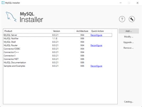 【mysql】workbenchを再インストールする（外部コンポーネントが例外をスローしました） Postgresweb ポスグレウェブ