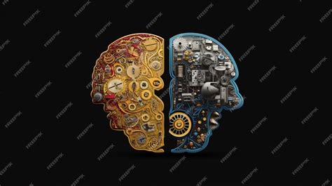 Premium Photo Left Right Human Brain Concept Creative Part And Logic Part With Social And