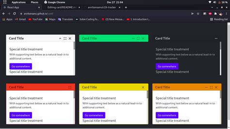 GitHub Anirbansanu Card Card Have Maximize Minimize Expand Collapse And Close Feature