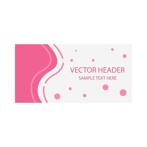 Header Template Illustration 38008932 Vector Art At Vecteezy
