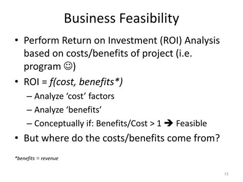 PPT Feasibility Analysis PowerPoint Presentation Free Download ID 1691281
