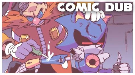 Dreggman Fixes Metal Sonic Sonic Idw Comic Dub Youtube