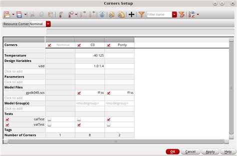Override Variables Defined In Corners With Design Variable For Calcval Calibration Simulation