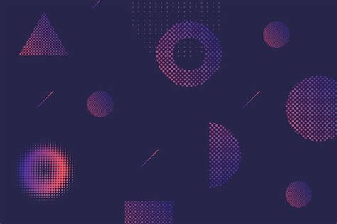 하프 톤 그라데이션 배경 무료 벡터