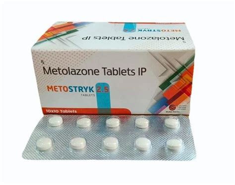 Metolazone Tablets 2 5 Mg At ₹ 157 Strip In Jaipur Id 2856266937455